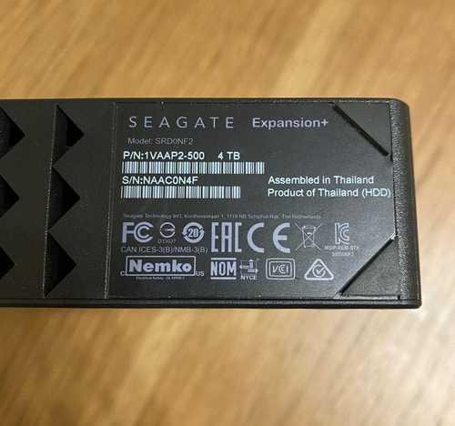 Seagate 4 тб Внешний жесткий диск