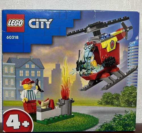 Lego City 60318 Пожарный вертолет