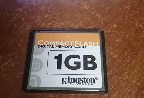 Kingston Compact Flash digital memory card CF/ 1GB