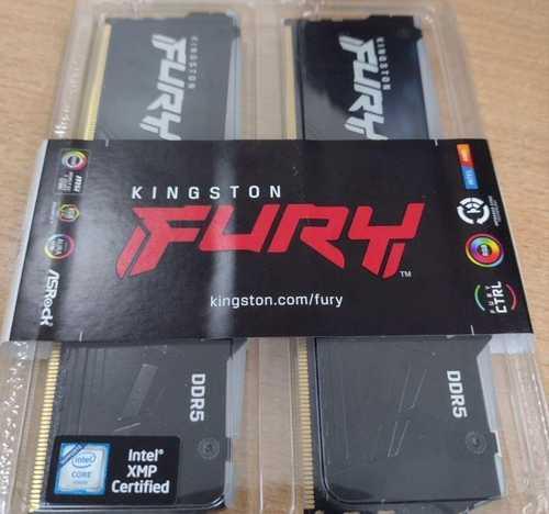 Оперативная память Kingston Fury 16 Гб DDR5