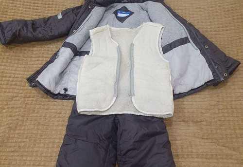 Зимний костюм для мальчика 122 runex