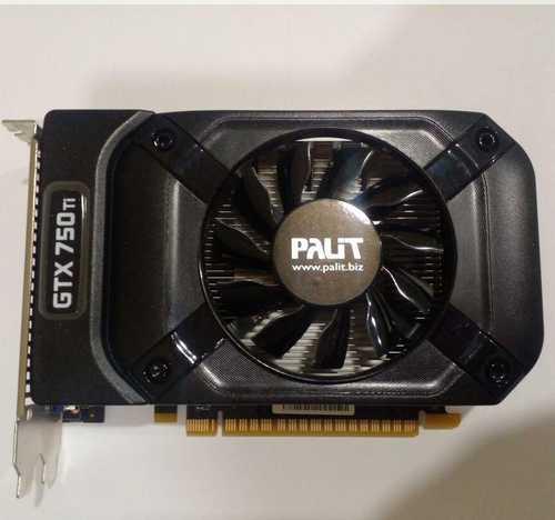 Видеокарта Palit gtx 750 ti 2 GB