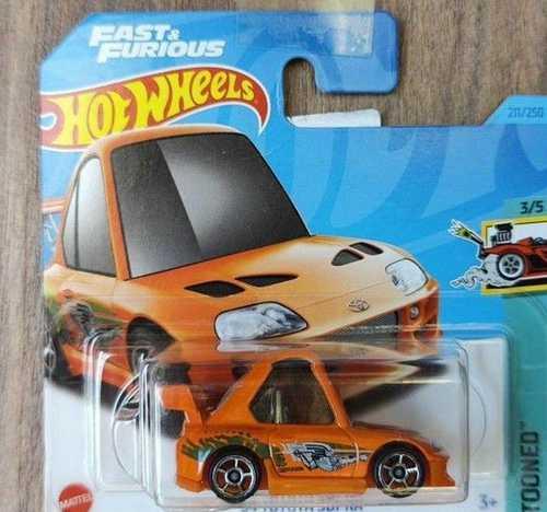 Hot wheels '94 Toyota Supra Tooned