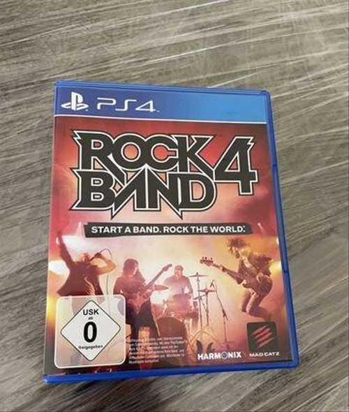 Диск Rock Band 4 ps4