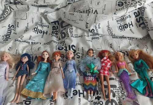 Куклы barbie,Эльза, Анна