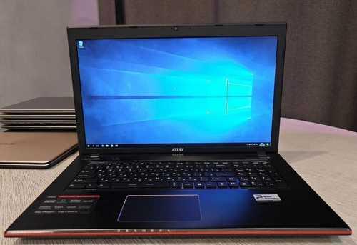 MSI GE70 FHD IPS 17 i7 8-ядер 16Gb/1120SSD/4Gb GTX