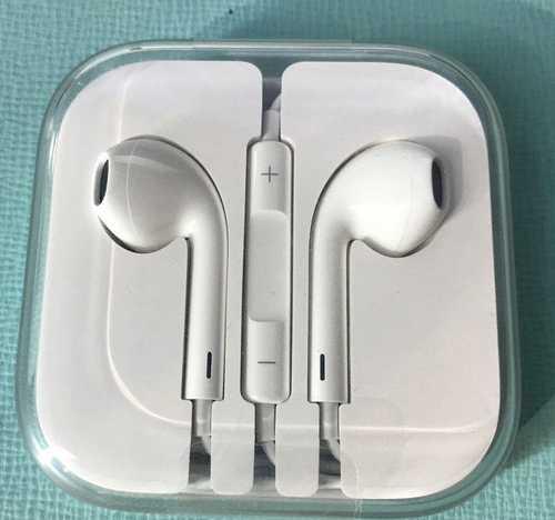 Наушники apple EarPods jack 3.5 ориганал