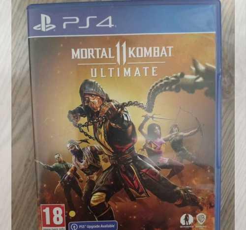 Диски на ps4 mortal kombat ultimate 11