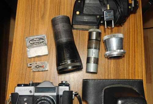 Фотоаппарат, объективы, вспышка и аксессуары