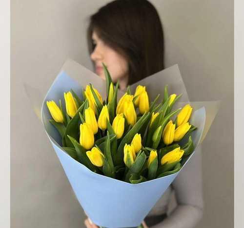 Букет цветов тюльпаны с доставкой