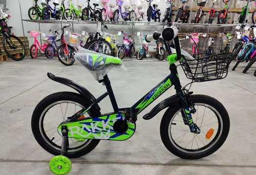 Велосипед детский 16 Krakken Jack зелёный