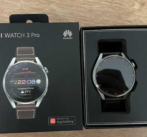 Смарт часы huawei watch 3 pro e-sim