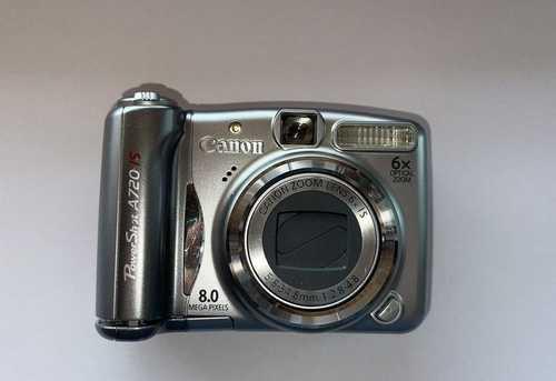 Canon powershot A720 Компакный фотоаппарат