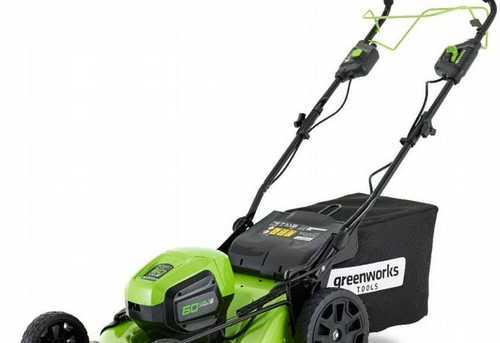 Газонокосилка GreenWorks Gd60Lm46 2502907 без Акб