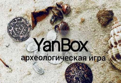 Настольная игра YanBox. Раскопки с монетами