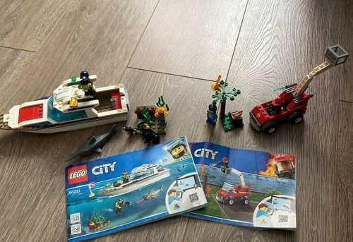 Lego City 60221 и 60212