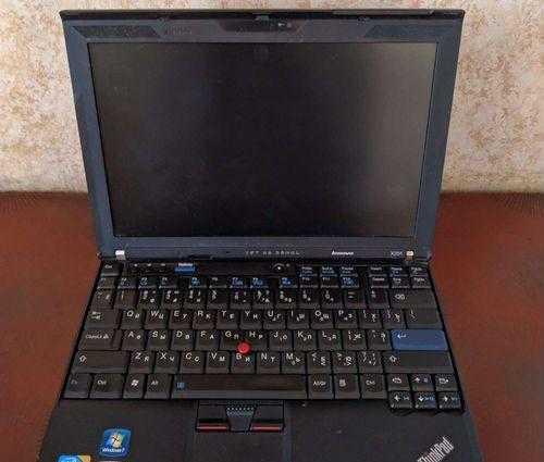 Ноутбук 12' Lenovo Thinkpad X201 Core i5, SSD