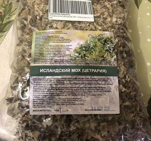 Исландский мох