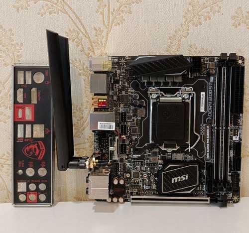 Материнская плата MSI Z270I Gaming pro carbon AC