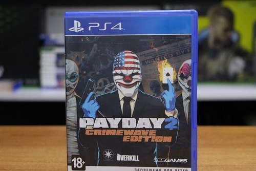 Payday 2 CrimeWave Edition (PS4, англ, бу)