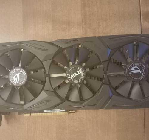 Видеокарта Asus Strix Rx580 8gb