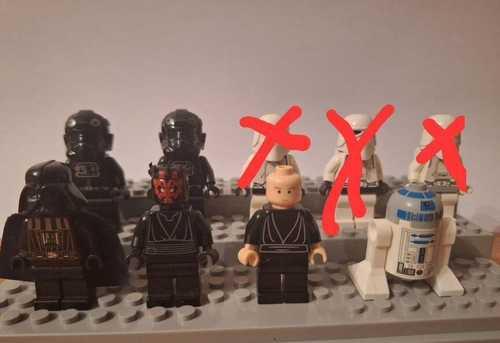 Lego Star Wars минифигурки Лего Звездные войны