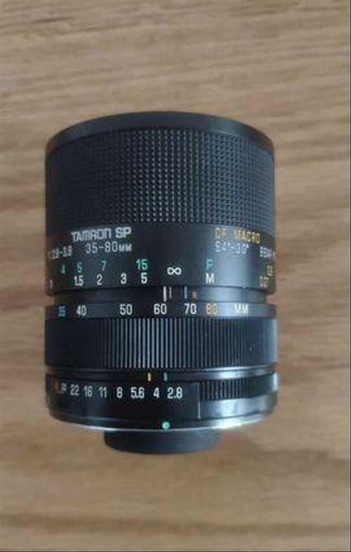 Tamron Adaptall 01a 35-80 F2.8-3.8 почти как новый