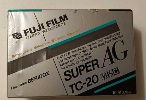 Видео кассета VHS Fuji Film Super AG TC-20 Новая