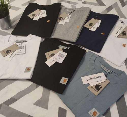 Футболка Carhartt Pocket tee и Chase T-shirt