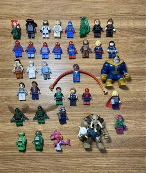 Lego Marvel,Nexo knights,DC минифигурки