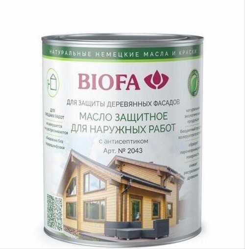 Масло защитное для наружных работ 2043 Biofa 0,125