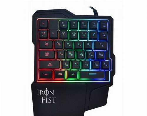 Игровой блок Оклик 701G Iron Fist, черный