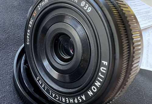 Объектив Fujifilm XF 27mm F2.8 R WR