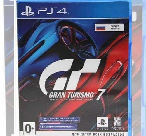 Grand turismo 7 ps4 ps5 диск