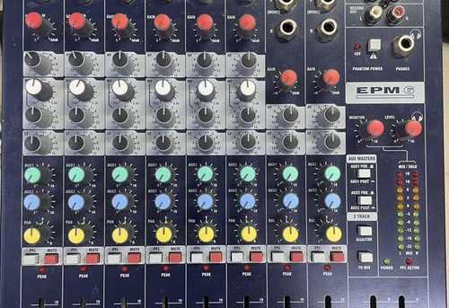 Микшерный пульт soundcraft EPM6