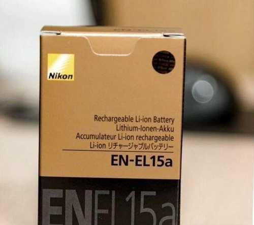 Аккумулятор Nikon EN-EL15A новый с гарантией