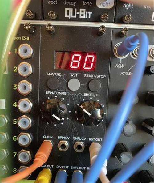 Erica synths black vc clock