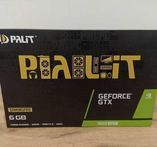 Видеокарта Palit GeForce GTX 1660 Super GamingPro