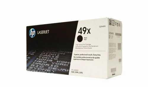 HP Q5949X (49X) картридж черный (6000 стр.)
