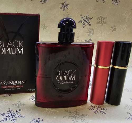 YSL Black Opium Over Red Распив Оригинал