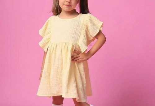 Платье для девочки 104 размер из муслина