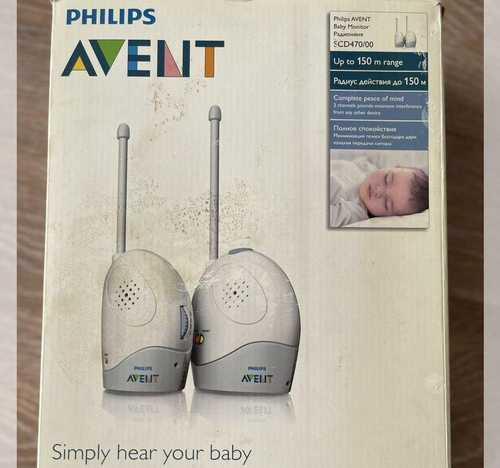 Радионяня philips avent scd470