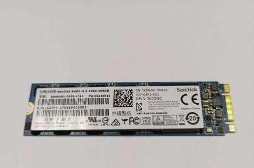 Ssd m2sata 256gb SanDisk x400