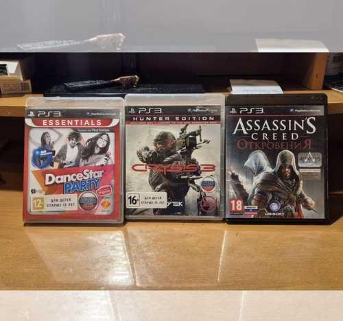 PS3, Crysis 3, Assassin's Creed Revelations