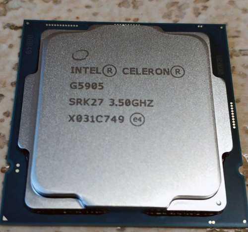 Процессор Intel Celeron G5905, LGA 1200, OEM