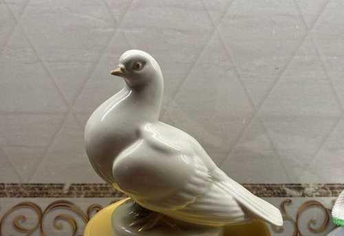 Фарфоровые статуэтки голуби СССР