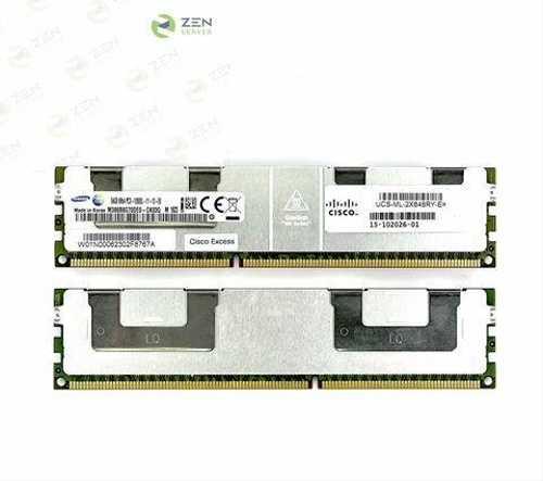 Samsung 64GB 1x64 PC3-12800L, M386B8G70DE0-CK03Q