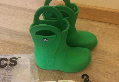 Резиновые сапоги crocs c10
