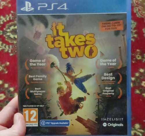 It takes two ps4 диск