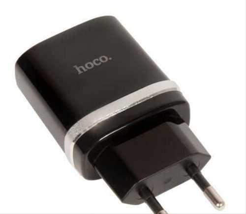 Зарядное устройство hoco c12Q Smart QC3.0, кабель